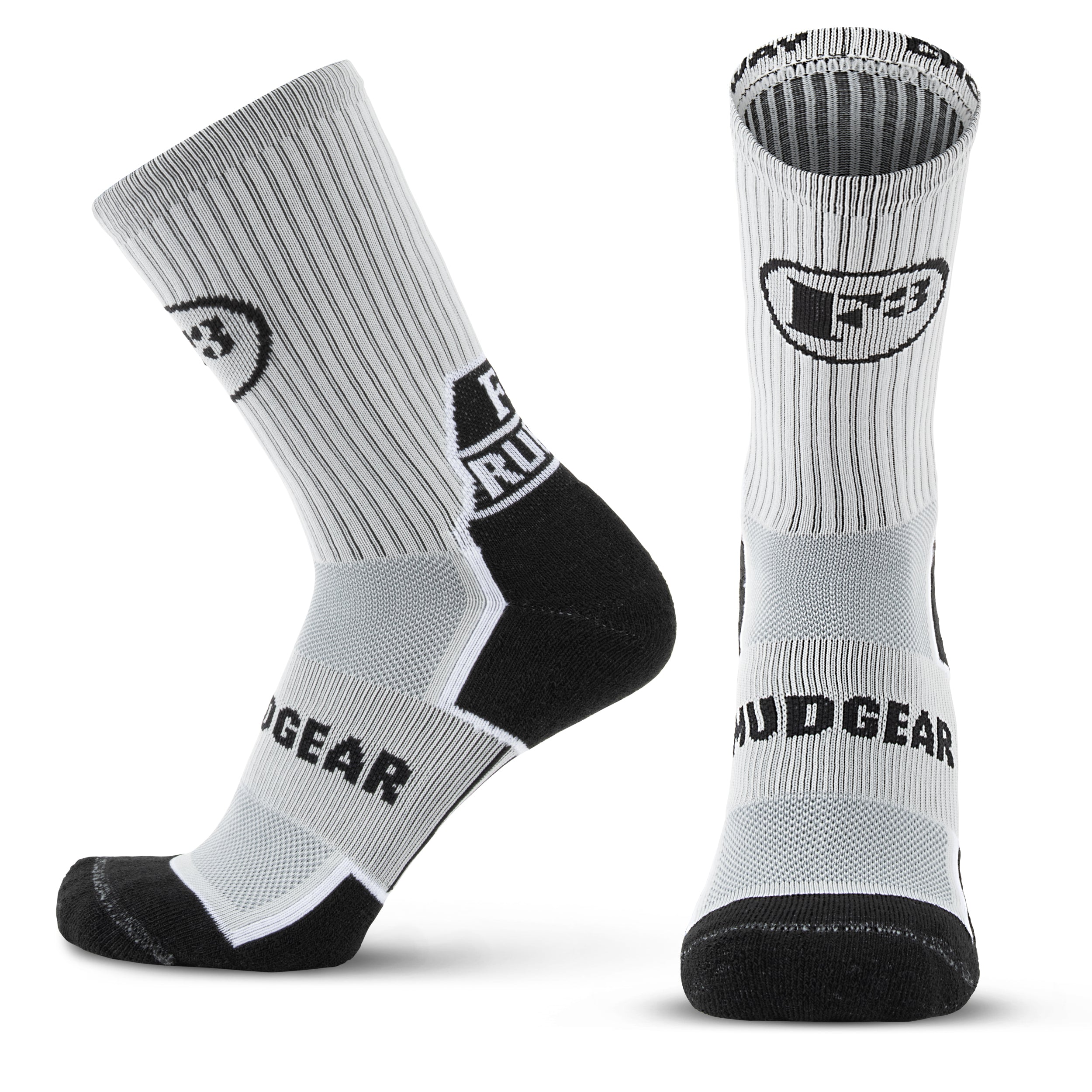 MudGear F3 Nation Ruck Socks - Gray (1-pair pack) – The F3 Gear Store