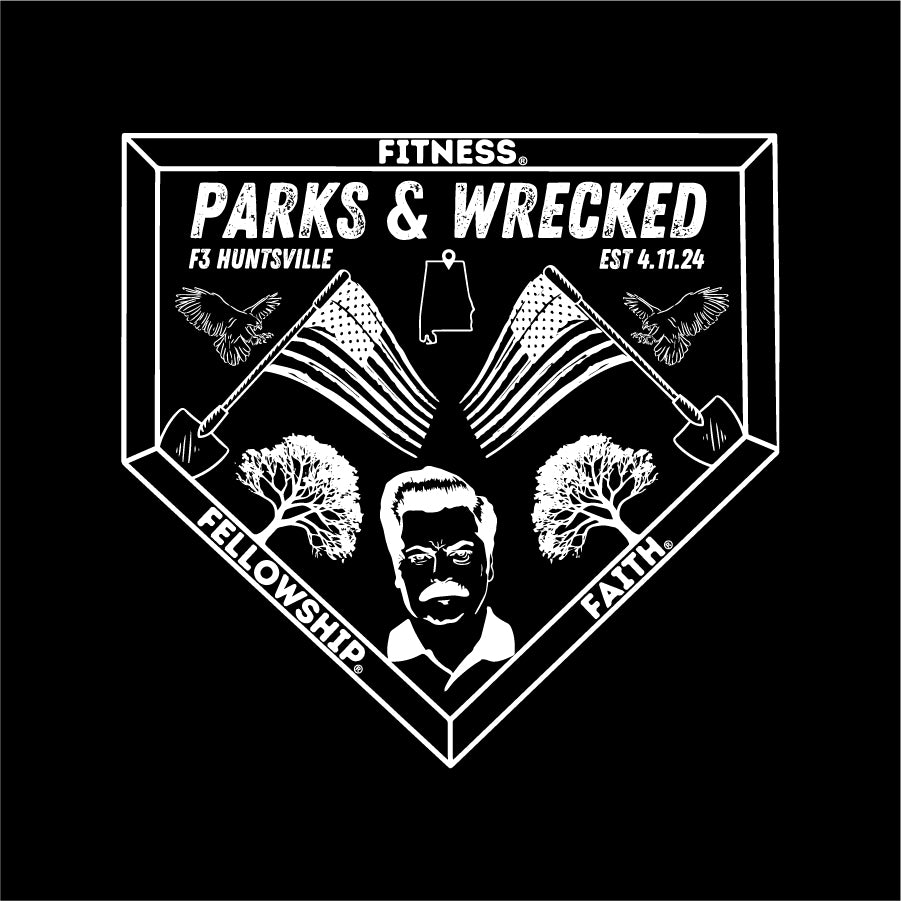 F3 AL Parks & Wrecked Shirts Pre-Order May 2024 – The F3 Gear Store