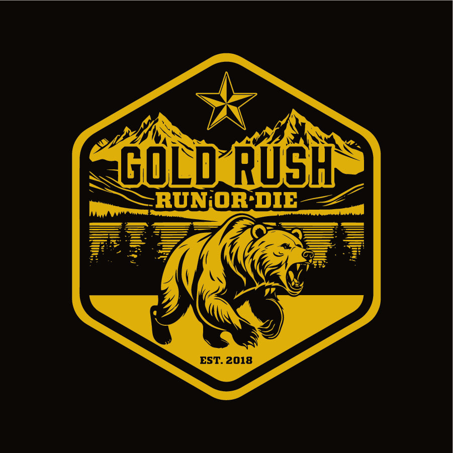 F3 Gold Rush: Run or Die (Gold) Pre-Order August 2024 – The F3 Gear Store