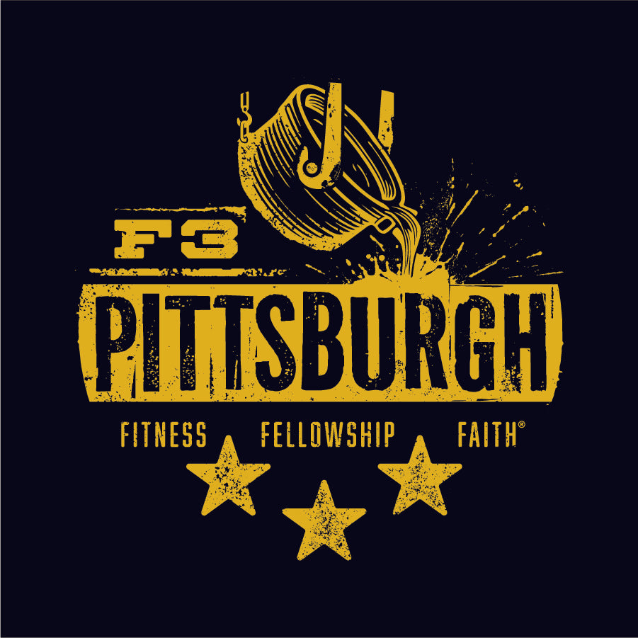 F3 Pittsburgh (Gold Logo) Pre-Order August 2024 – The F3 Gear Store