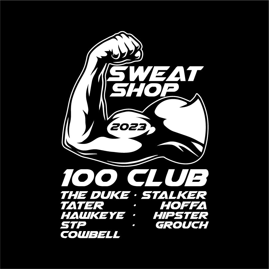 F3 Sweatshop 100 Club 2023 Pre-Order January 2024 – The F3 Gear Store