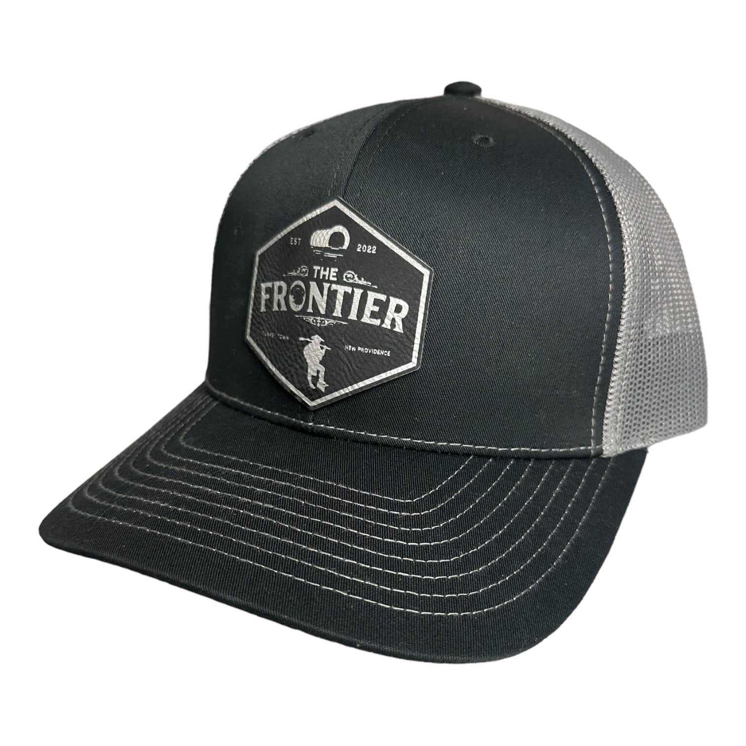 F3 The Frontier Leatherette Patch Hat Pre-Order July 2024 – The F3 Gear ...