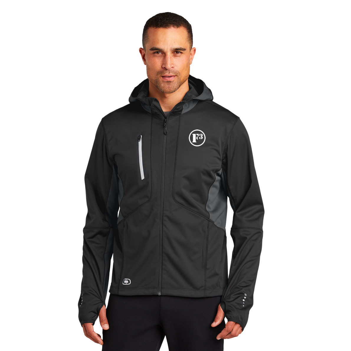 F3 Ogio Endurance Pivot Soft Shell - Made to Order – The F3 Gear Store