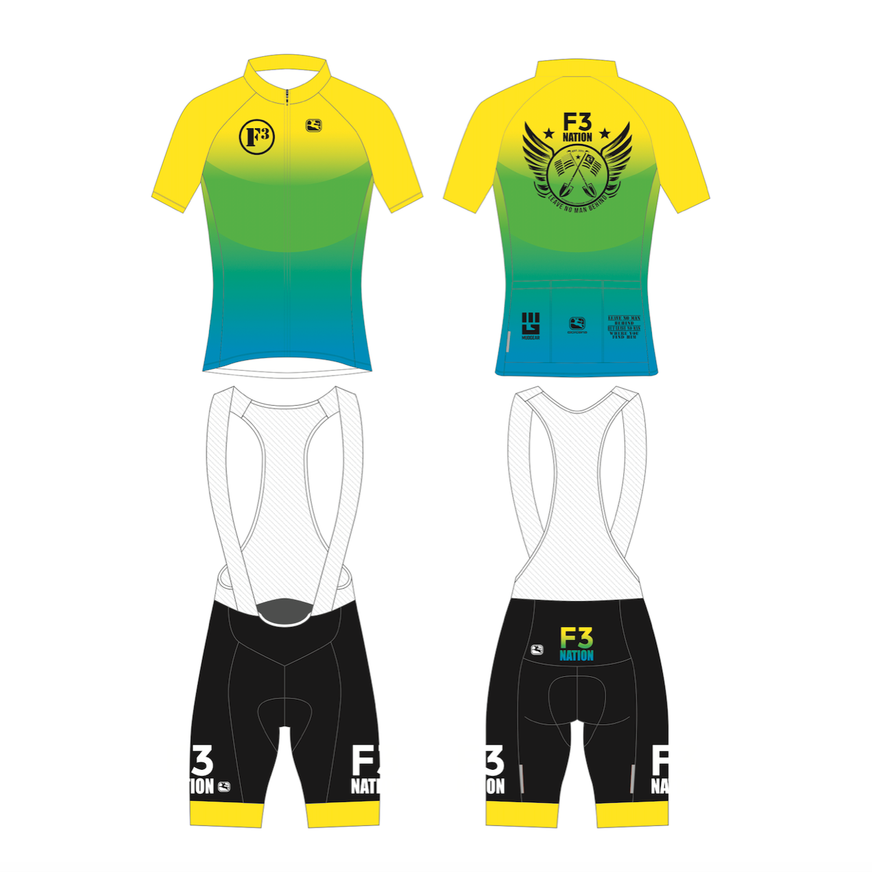 2024 F3 Cycling Kit Pre-Order July 2024 – The F3 Gear Store