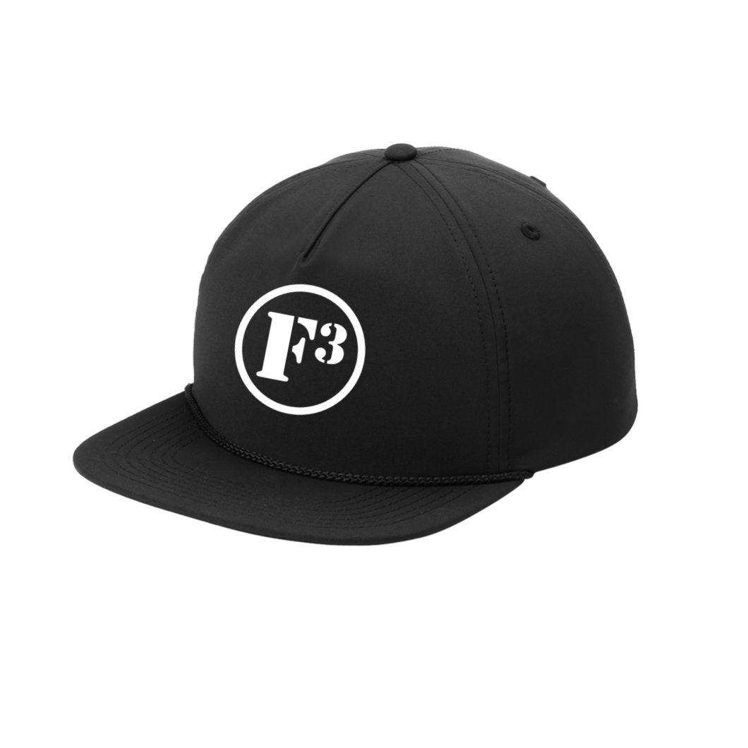 F3 Port Authority 5-Panel Poly Rope Cap - Made to Order – The F3 Gear Store