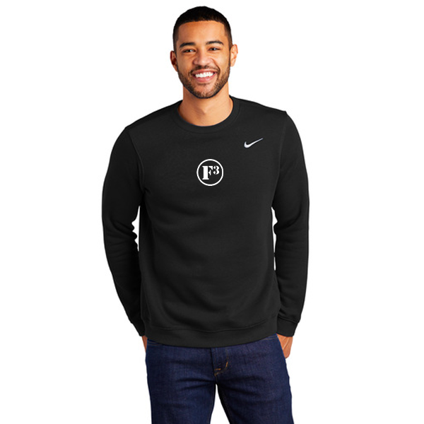 F3 Nike Club Fleece Crew - Made to Order – The F3 Gear Store